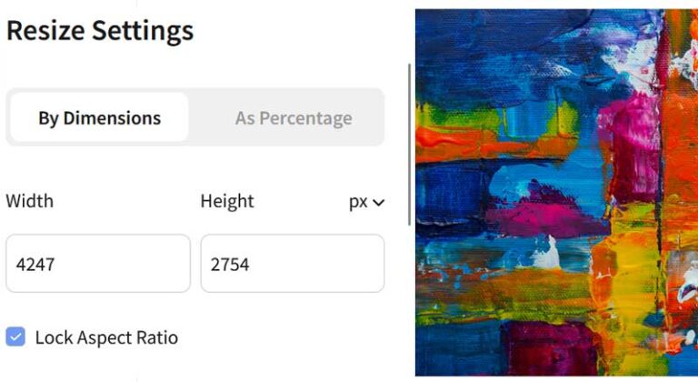 How to Resize Images - Central Coast Art Association